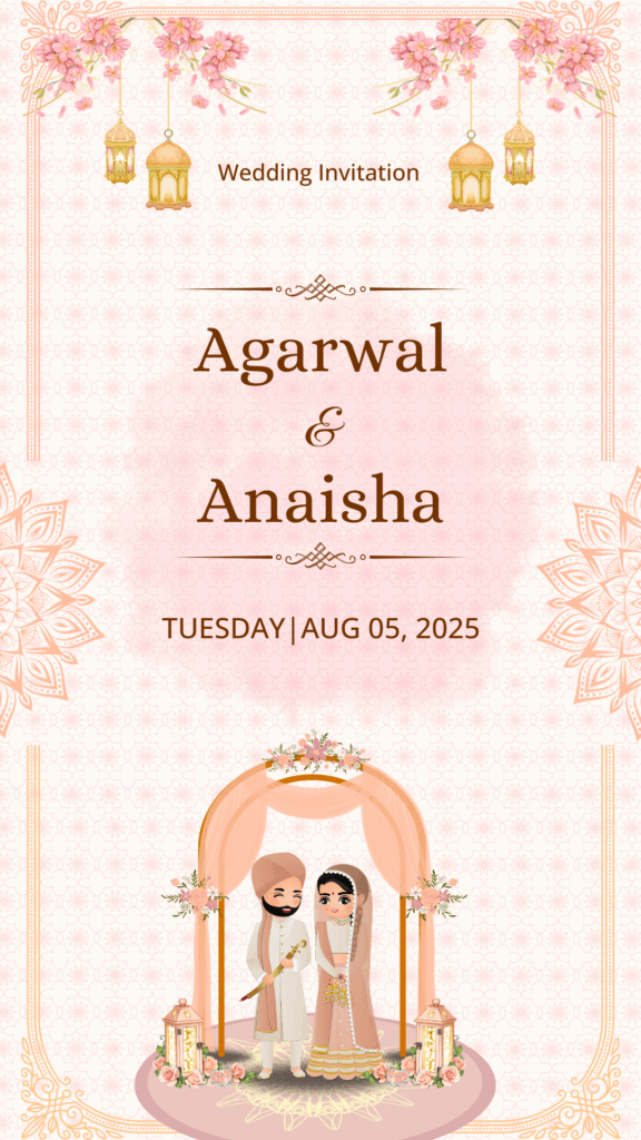 Custom Digital Wedding Invitations - My Invitations