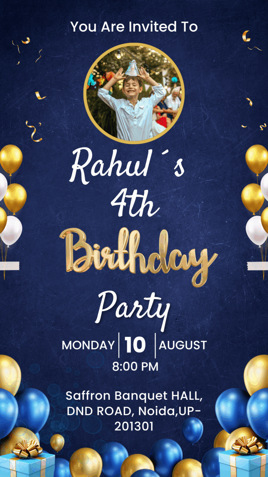 Birthday Invitation Template - My Invitations